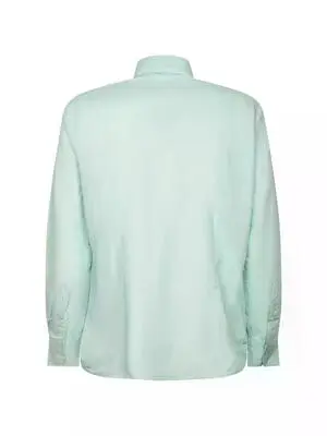 MC2 SAINT BARTH Logo-embroidered Long-sleeve Shirt