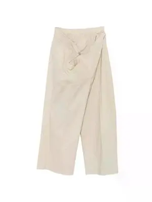 Issey Miyake Zip Detail Trousers