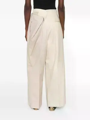 Issey Miyake Zip Detail Trousers
