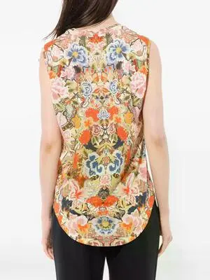 Alexander McQueen Floral Skull Motif Vest