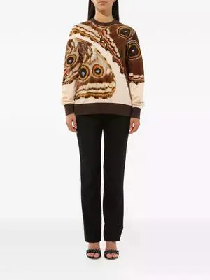 Givenchy Butterfly Print Sweatshirt