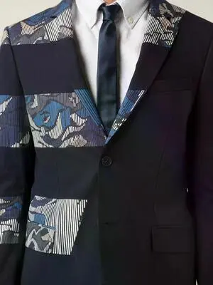 Kenzo Abstract Stripes' Blazer