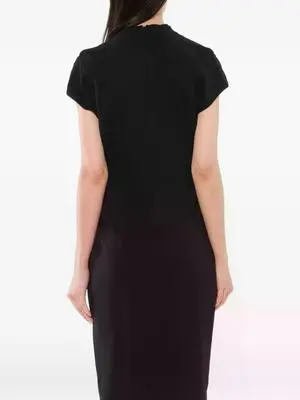 Givenchy Gathered Layered Midi Dress