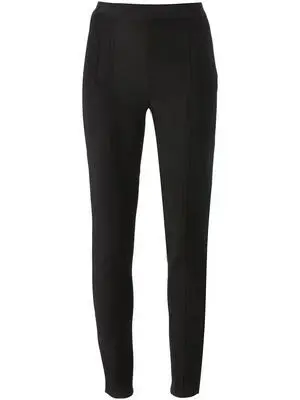Neil Barrett High Waist Virgin Wool Blend Trousers