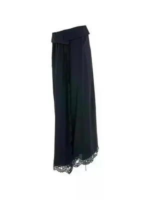 Chloé Lace-pleated Maxi Skirt