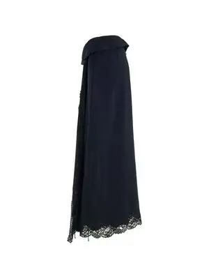 Chloé Lace-pleated Maxi Skirt