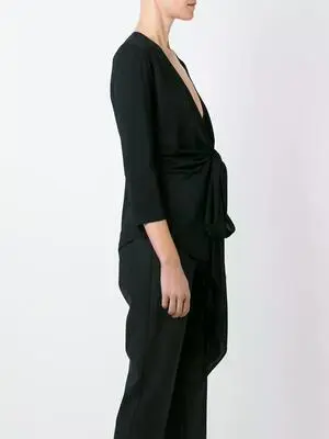 Givenchy Tie Fastening V-neck Blouse