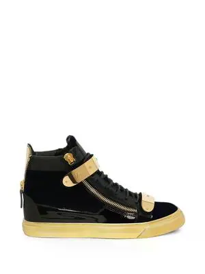 GIUSEPPE ZANOTTI Coby Hi-top Sneakers - Blue
