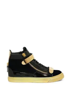 GIUSEPPE ZANOTTI Coby High-top Sneakers - Blue