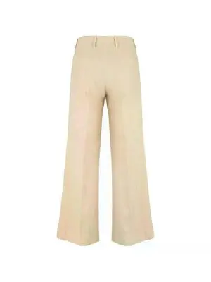 Incotex Pressed-crease Wide-leg Trousers