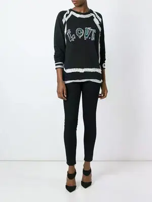 LANVIN Love Embroidered Jumper