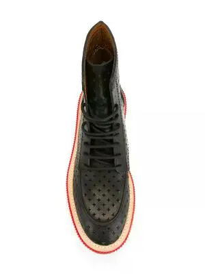 Givenchy Perforated Ankle Boots
