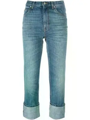 Alexander McQueen Cropped Jeans