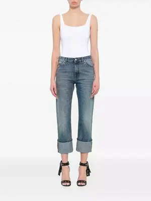 Alexander McQueen Cropped Jeans