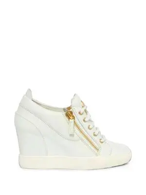 GIUSEPPE ZANOTTI Giuseppe Zanotti Sonya Wedge Sneakers White