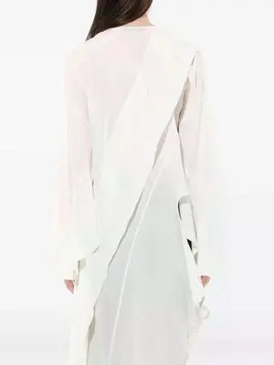 Givenchy Draped Asymmetric Blouse