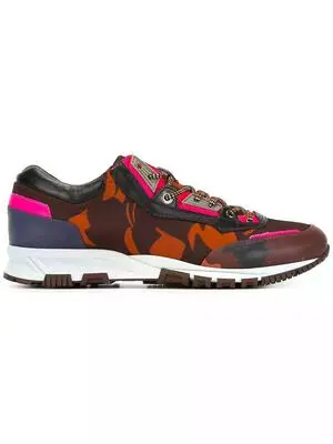 LANVIN Paneled Sneakers - Multicolour