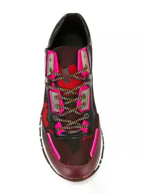 LANVIN Paneled Sneakers - Multicolour
