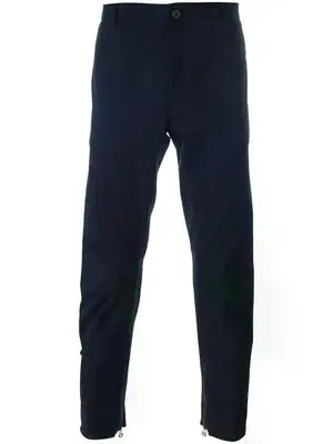 LANVIN Slim-fit Biker Pants - Blue