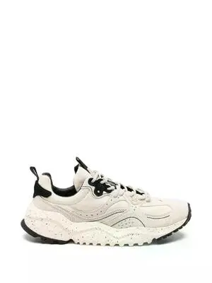 FLOWER MOUNTAIN Panelled Sneakers - Neutrals