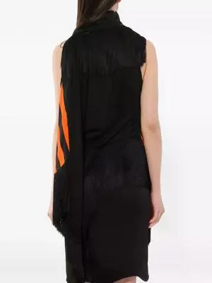 Givenchy Fringed Trim Fitted Dress