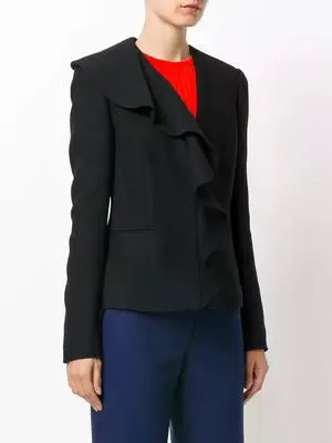 Emilio Pucci Frill-embroidered Blazer