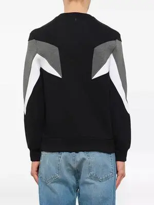 Neil Barrett Geometric Paneled Sweatshirt