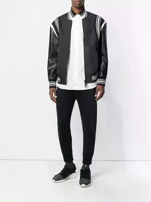 Neil Barrett Striped Trim Bomber Jacket