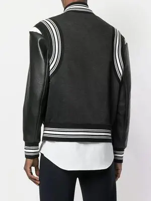 Neil Barrett Striped Trim Bomber Jacket