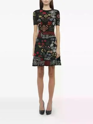 Alexander Mcqueen Button Detailed Cocktail Dresses