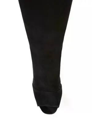Balmain Open-toe Knee Boots