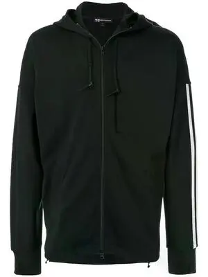 Y3 Signature Stripe Hoodie - Black/white