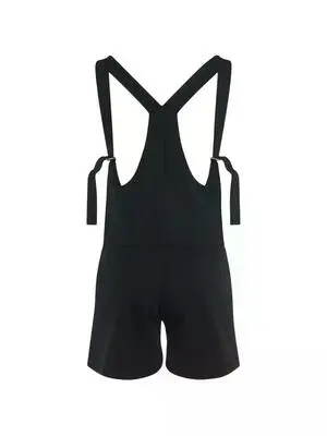 Chloé Pinafore Playsuit With Gold-tone Buttons