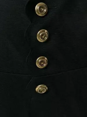Chloé Pinafore Playsuit With Gold-tone Buttons