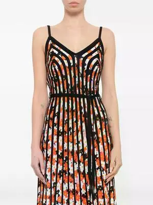 Kenzo Floral Fantasy Print Knee Length Dress