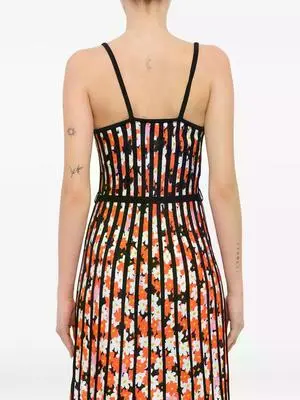Kenzo Floral Fantasy Print Knee Length Dress
