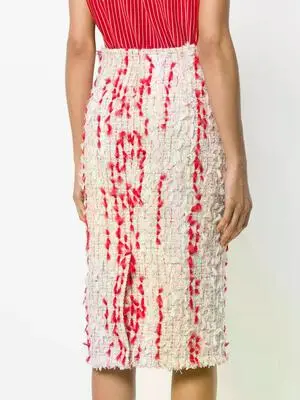 Alexander McQueen Tweed Cocoon Skirt