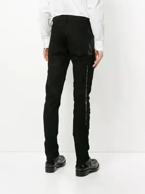 Alexander McQueen Zipped Patch Trousers