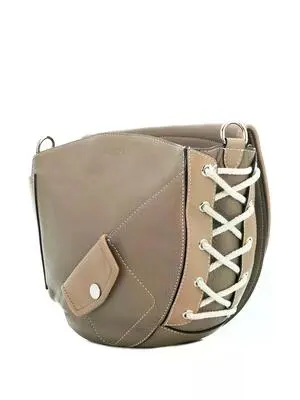 JW Anderson Ash Brown Calf Leather Bike Bag