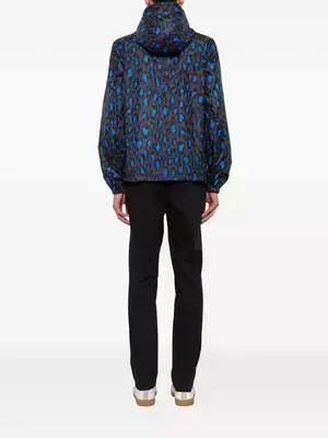 Kenzo Reversible Leopard Print Windbreaker