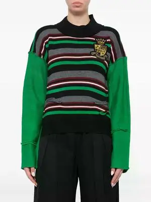 JW Anderson Logo Crest Knitted Jumper