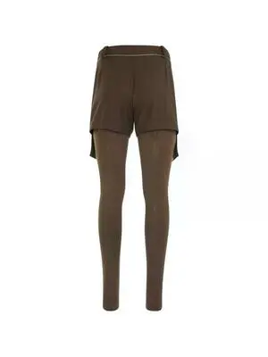 Chloé Wool Cargo Leggings