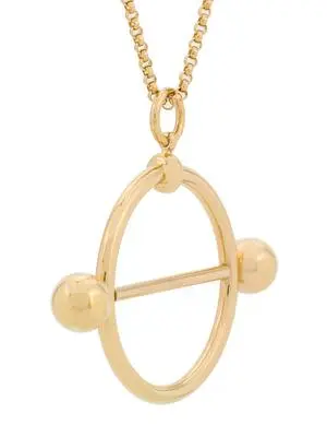 JW Anderson Disc Pendant Necklace