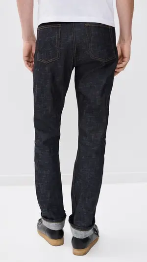 Naked & Famous Denim True Guy" Year Of The Horse Selvedge Jeans - Indigo