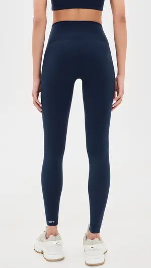 Set Sportbody Sporty High Rise Leggings - Atlantic