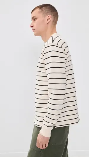ALEX CRANE Caza Cotton Crewneck
