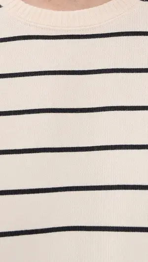 ALEX CRANE Caza Cotton Crewneck