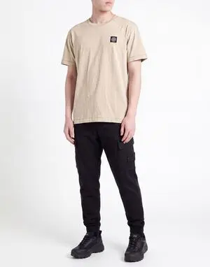 Stone Island T-shirt Size Cotton - Sand