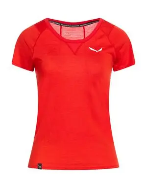 SALEWA Performance T-shirt In Lyocell, Wool, Polyamide, Recycled Polyamide, And Elastane