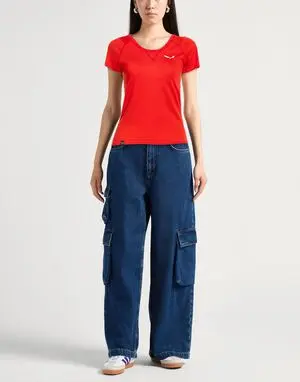 SALEWA Performance T-shirt In Lyocell, Wool, Polyamide, Recycled Polyamide, And Elastane